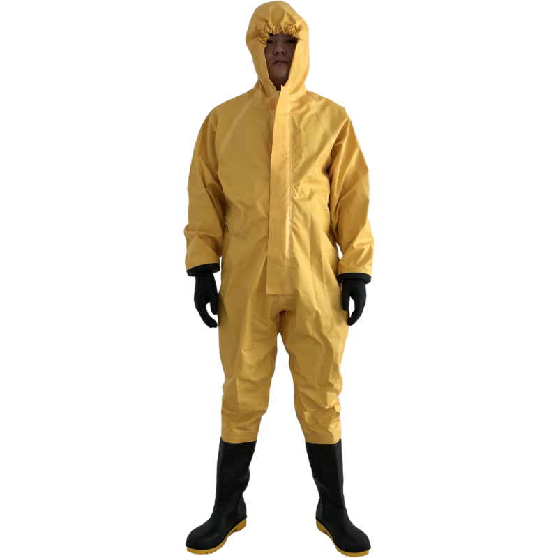 三安FHIB轻型半封闭防化服黄色-165-新明辉商城