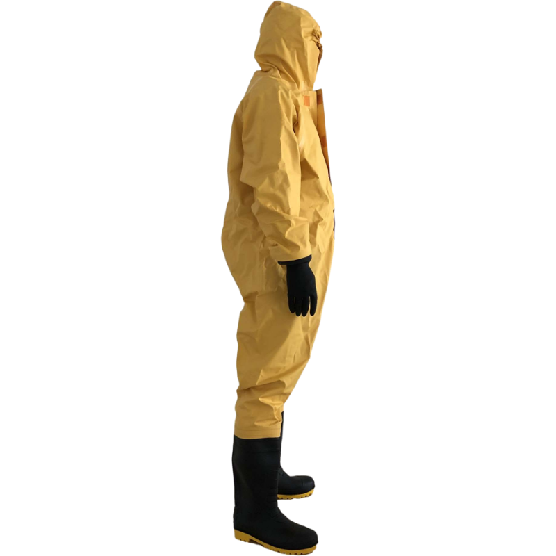 三安FHIB轻型半封闭防化服黄色-165-新明辉商城