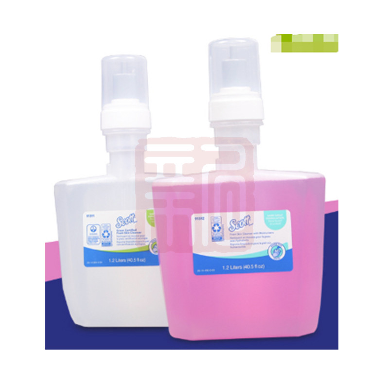 金佰利 91591 无色无味泡沫保湿洗手液 洁净滋润1.2L-新明辉商城